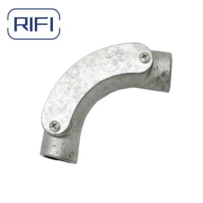 China Threaded Gi Conduit Pipe Fittings Channel 20mm Inspection Tee for sale