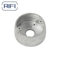China 1 Hole 20mm Knockout Circular Junction Box Conduit Loop In Box for sale