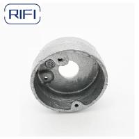 China 1 Hole 20mm Knockout Circular Junction Box Conduit Loop In Box for sale