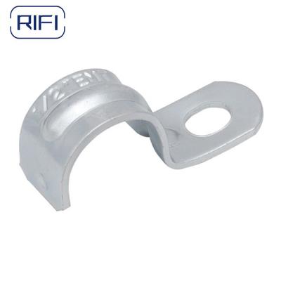 Cina Fittings per condotti EMT in acciaio galvanizzato a cinghia a un foro in vendita