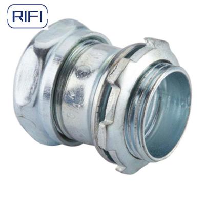 China Set Screw EMT Conduit Fittings 4 Inch EMT Compression Couplings for sale