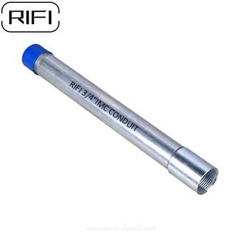 Cina OEM IMC condotto tubo trattamento della superficie galvanizzata EMT IMC e condotto rigido in vendita