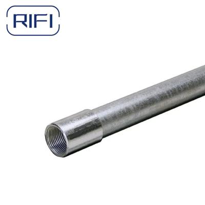 China Grc IMC Conduit Pipe Electrical Rigid Conduit With A Coupling A Plastic Cap for sale