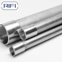 China Grc IMC Conduit Pipe Electrical Rigid Conduit With A Coupling A Plastic Cap for sale