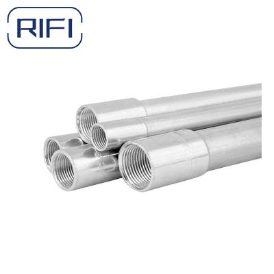 China Hot Dipped Galvanized Steel Rigid Pipe Rigid Metal Conduit and Pipe for sale