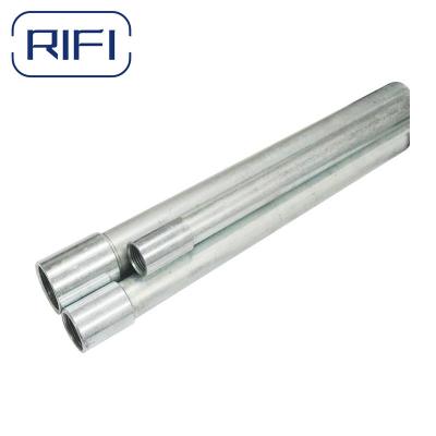 China Hot Dipped Galvanized Steel Rigid Pipe Rigid Metal Conduit and Pipe for sale