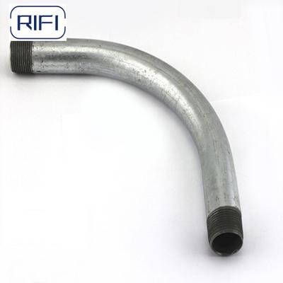 China 4 Inch IMC Conduit Pipe Galvanized Conduit Fittings Steel Conduit Elbow for sale