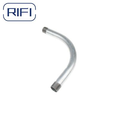 China 4 Inch IMC Conduit Pipe Galvanized Conduit Fittings Steel Conduit Elbow for sale