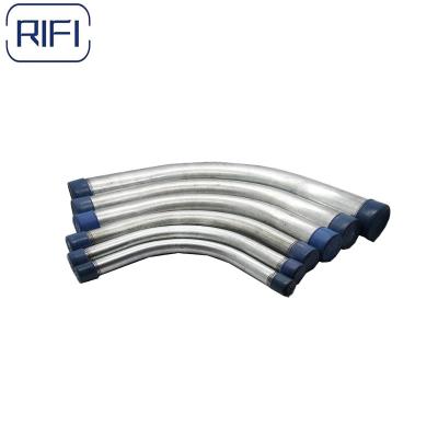 China Carbon Steel IMC Conduit Pipe Fittings Pre Galvanized Elbow 90 Degree for sale