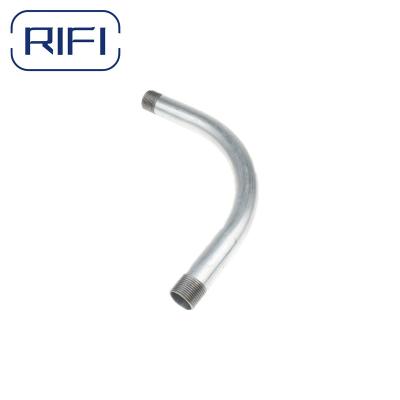 China Carbon Steel IMC Conduit Pipe Fittings Pre Galvanized Elbow 90 Degree for sale