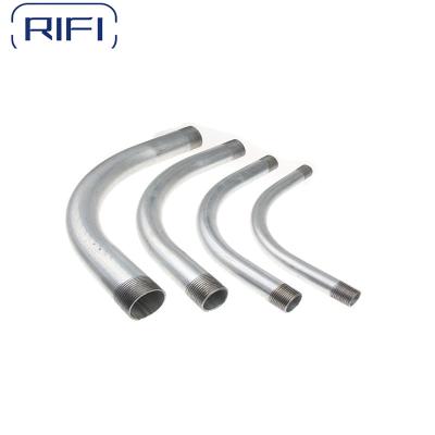China Carbon Steel IMC Conduit Pipe Fittings Pre Galvanized Elbow 90 Degree for sale