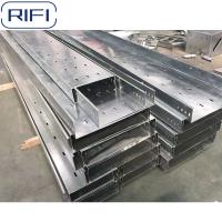China Electrical Metallic Solid Cable Tray Ducting Cable Trunking 50MM height With ISO Certificate for sale