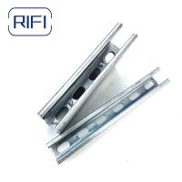 China 0.8mm-3mm Thickness Silver Strut Channel for Sturdy and Durable Structural Support for sale