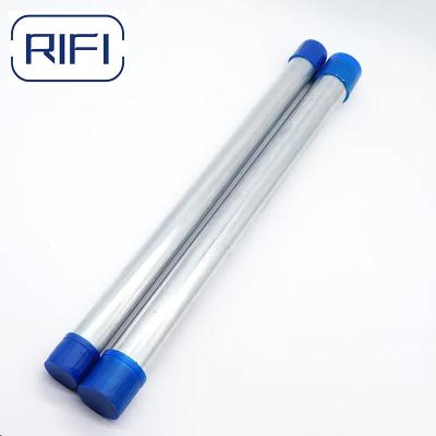 China Silver 3/4 Inch BS31 GI Conduit Pipe 3.81 Meter Length High Performance for sale