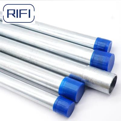 China Silver 3/4 Inch BS31 GI Conduit Pipe 3.81 Meter Length High Performance for sale