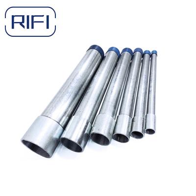 China Silver 3/4 Inch BS31 GI Conduit Pipe 3.81 Meter Length High Performance for sale
