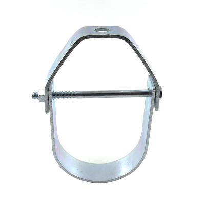 Cina 8'' Silver Conduit Clevis Hanger Metal Conduit Clamp Weather Resistance in vendita