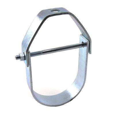 Cina 8'' Silver Conduit Clevis Hanger Metal Conduit Clamp Weather Resistance in vendita