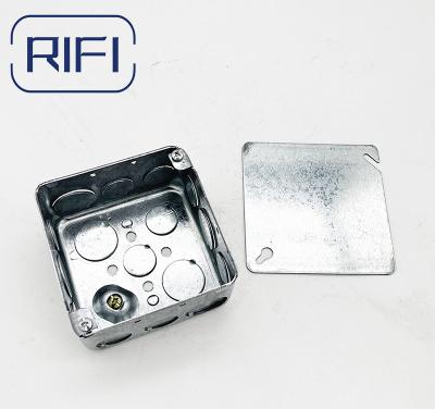 China Organized Long Lasting Wiring Electrical Junction Box With 2 Gang for sale