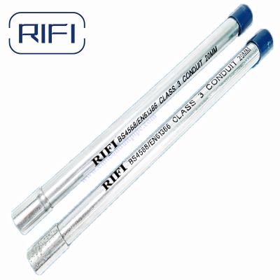 China Hot Dip Galvanized Electrical Tube Conduit Class 4 For BS4568 Size 25mm for sale