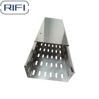 China Hot-dip Galvanizing Electrical Cable Tray Height 50-200mm Fire Resistance for sale