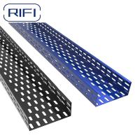 China PVC Coated Electrical Tray Length 1000MM-6000MM Customizable for sale