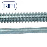 China 3 Meter Zinc White Blue Plated All Thread Bar For Hardware Projects for sale