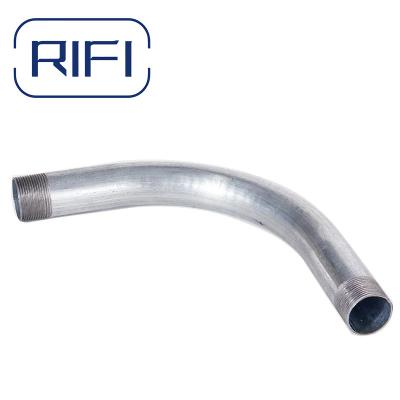 China Starrstahlkanal GRC-Elbogen mit NPT-Gewinde für IMC / Starrkanalanschluss zu verkaufen