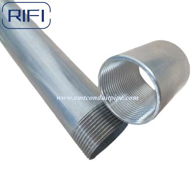 中国 Imc Pre-Galvanzied Conduit Pipe Intermediate Metal Conduit Threaded Type 販売のため