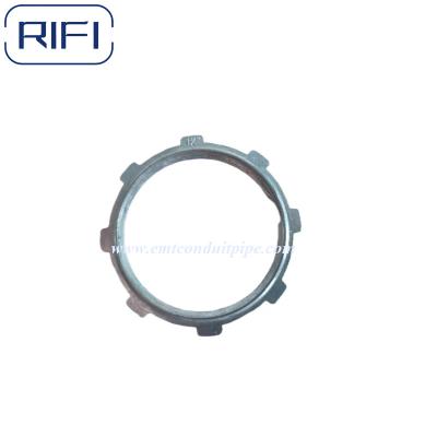 China Conduit Steel Lock Nut For Securing Rigid,Imc Conduit Or Any Threaded Fitting To A Box Or Enclosure for sale