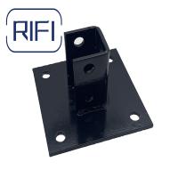 China Strut C Channel Electro Galvanized Base Plate Strut Channel Fitting for sale