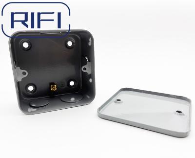Cina Fittings per condotti elettrici in acciaio in polvere rivestiti in grigio 1 gang Superficie metallica in vendita