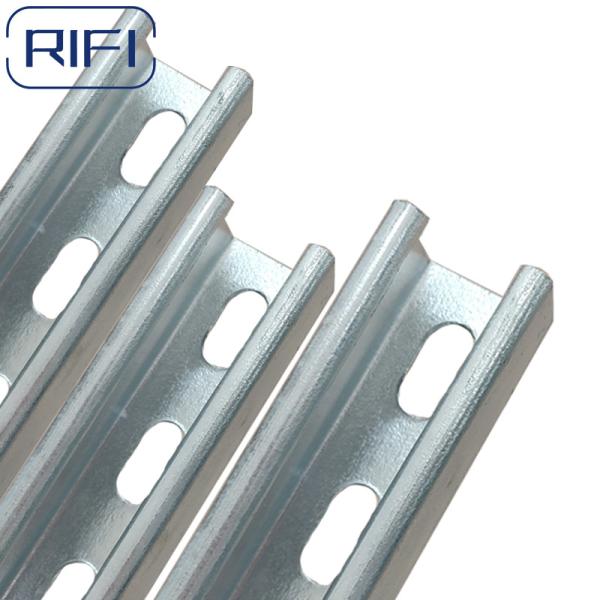 RIFI 41x41mm HDG / roestvrij staal gesloten / plain Strut Channel 41x21mm