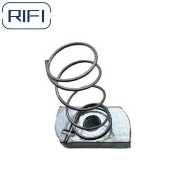 China RIFI Spring Nuts Unistrut Channel Nut Zinc Plated for sale