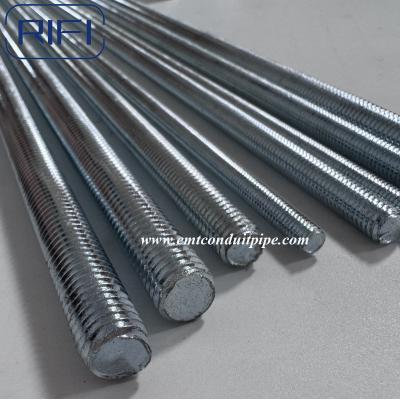 China RIFI Pipe Hanging Galvanized Studs DIN975 / DIN976 Threaded Rod for sale