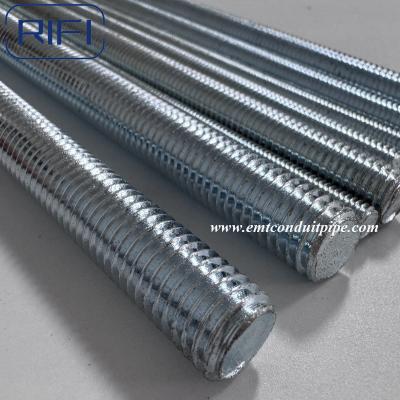 China RIFI Pipe Hanging Galvanized Studs DIN975 / DIN976 Threaded Rod for sale