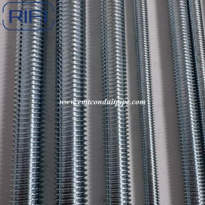 China RIFI Pipe Hanging Galvanized Studs DIN975 / DIN976 Threaded Rod for sale