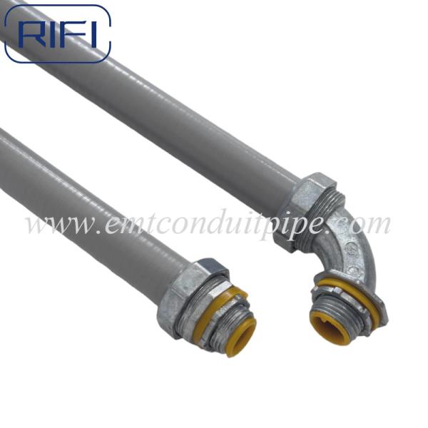 Marque RIFI Liquide étroit conduit flexible à 90 degrés et connecteur droit