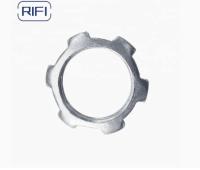 China Grounding Steel External Threaded Teeth Electrical Lock Nuts for sale