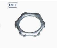 China Grounding Steel External Threaded Teeth Electrical Lock Nuts for sale