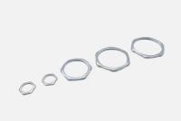 China Grounding Steel External Threaded Teeth Electrical Lock Nuts for sale