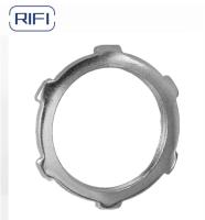 China Grounding Steel External Threaded Teeth Electrical Lock Nuts for sale