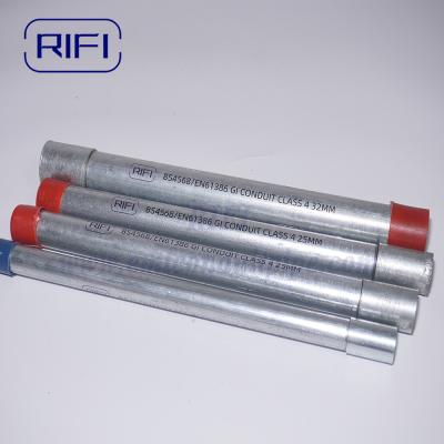 China 20mm To 50mm  Q195 Steel Bs4568/bs31 Hot Dip Galvanized Electrical Steel Conduit Pipe Metal Conduit for sale