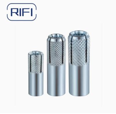 China Carbon Steel Internal Forced Top Explosion Anchors M8 M12 Stainless Steel drop-in anchor for sale