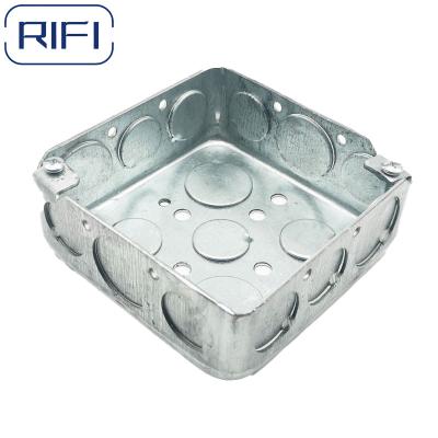 China Caixas de metal práticas retangulares desenhadas de 4