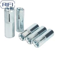 China RIFI Electrical Zinc Plated Drop-In Anchors For Steel Framework for sale