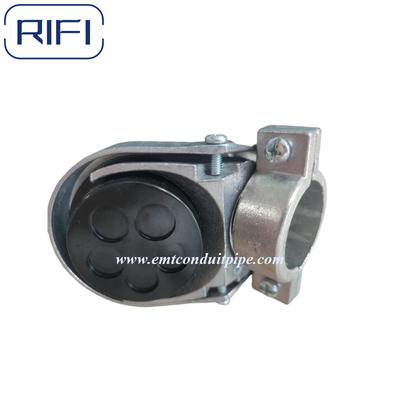 China Galvanised Weatherproof EMT Conduit Cap with Set Screw for 1/2"-4" Service Entrance Clamp Type for sale