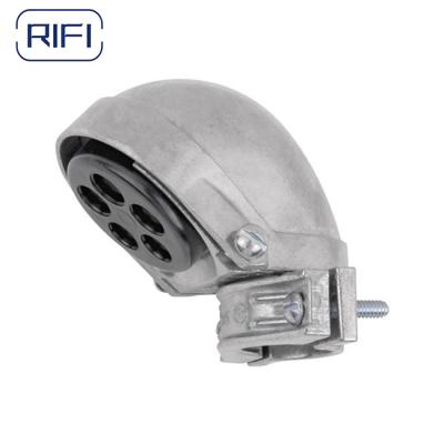 China Galvanised Weatherproof EMT Conduit Cap with Set Screw for 1/2"-4" Service Entrance Clamp Type for sale