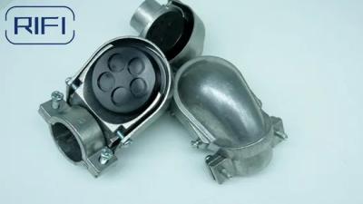 China Galvanised Weatherproof EMT Conduit Cap with Set Screw for 1/2"-4" Service Entrance Clamp Type for sale