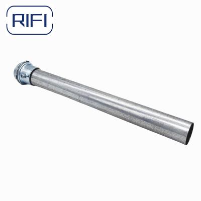 China ANSI C80.3 EMT Conduit Pipe 1/2"-4" Galvanized Carbon Steel for Exposed and Concealed Work with Customizable Length and Small Bundle Packing for sale